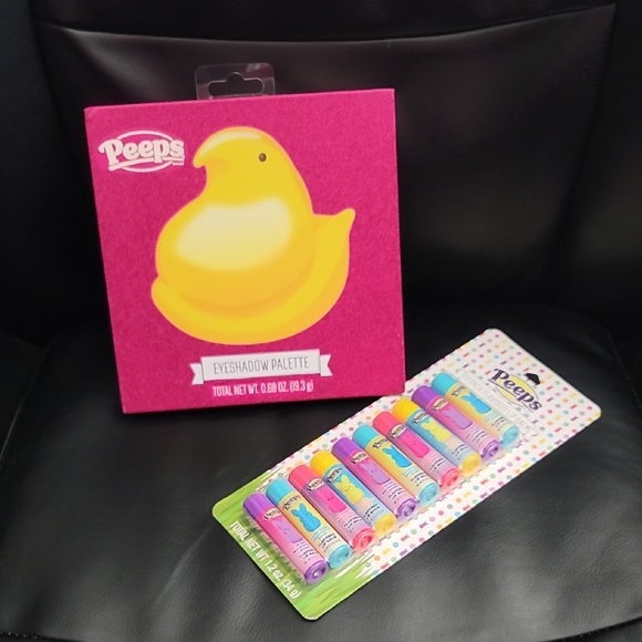 Peeps | Makeup | Peeps Eyeshadow Palette And Lip Balm Set | Poshmark